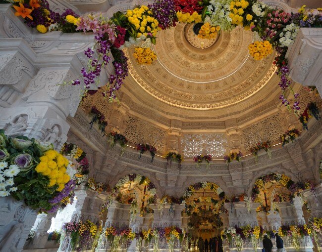 Ayodhya Ram Temple Inauguration: Stunning Pictures of Ram Mandir ...