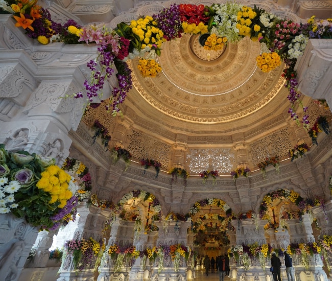 Ayodhya Ram Temple Inauguration: Stunning Pictures of Ram Mandir ...