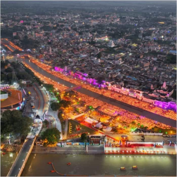 Photos From Ayodhya's Divine Diwali Deepotsav