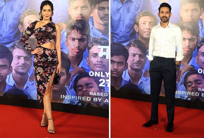 Vikrant Massey Medha Shankar Slaying at 12th Fail Screening
