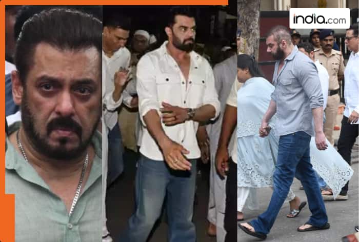 Baba Siddique's Funeral: Salman Khan and other celebrities who paid their last respect to the ...