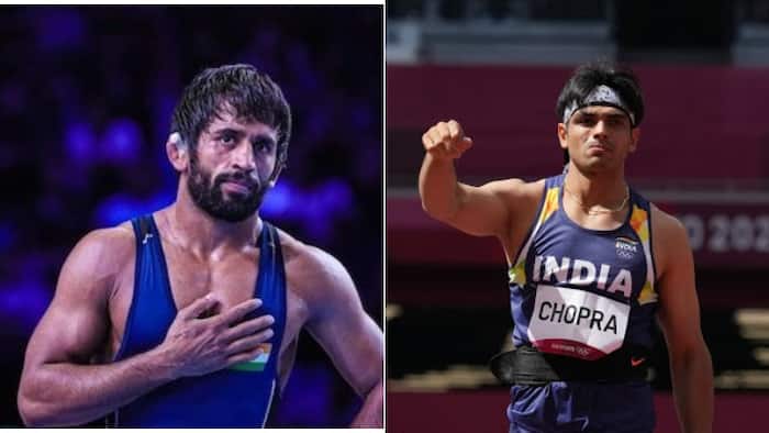 Bajrang Punia And Neeraj Chopra's Olympics Journey So Far | See Pics