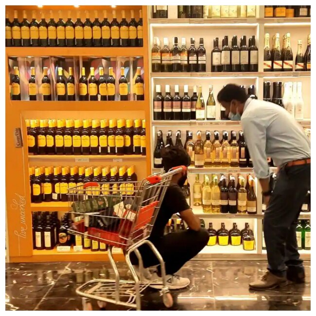 Sharp Drop in Liquor Sale