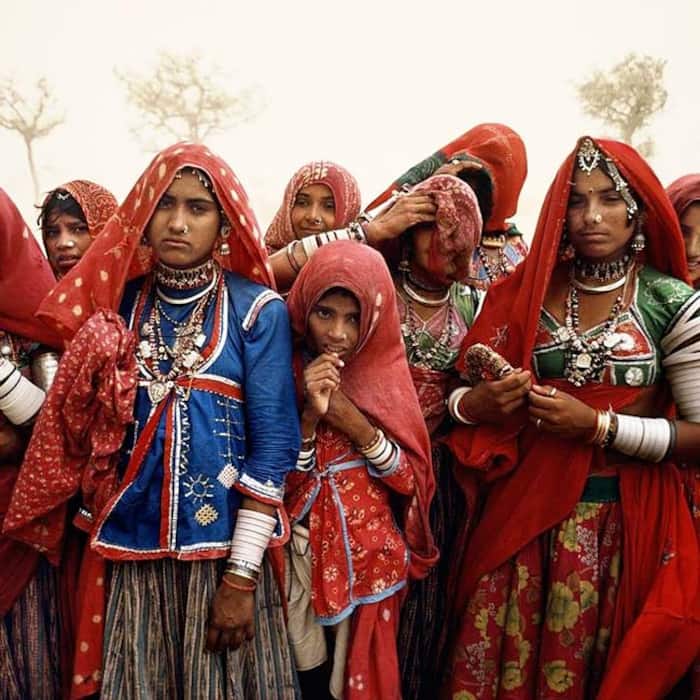 Banjara women snapped by Steve McCurry in Rajasthan, India