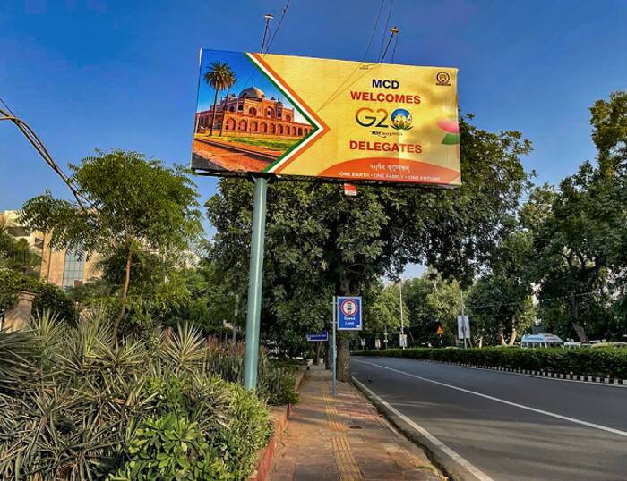Banners to welcome G20 guest