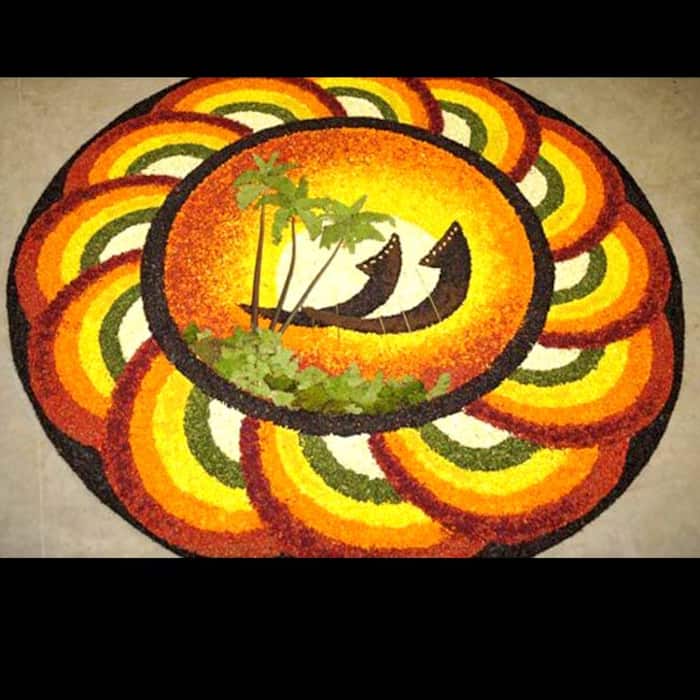 9 beautiful designs of Pookalam you can brighten up your Onam ...