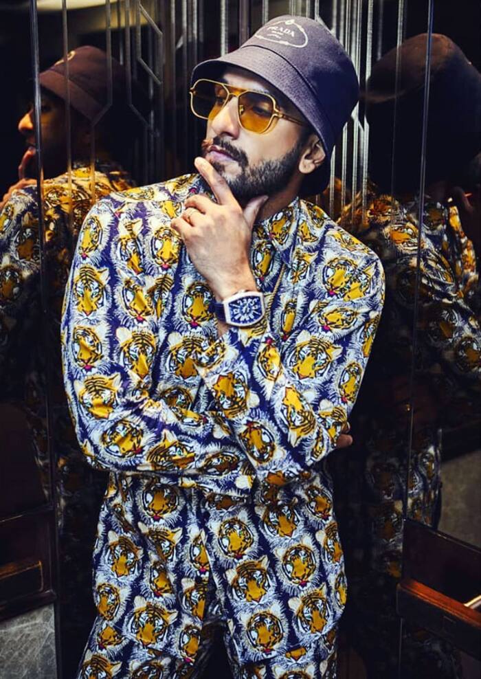 Ranveer Singh And Rain-Cap go Hand-in-Hand For Gully Boy's Promotions