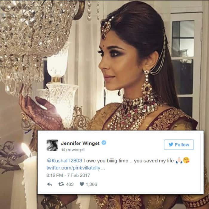 Terrifying: Kushal Tandon saves Beyhadh co-starf Jennifer Winget from ...