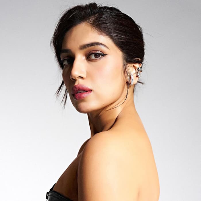 Bhumi Pednekar channels high dose of drama in a black leather dress