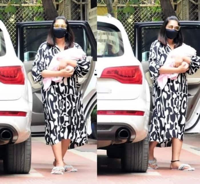 FIRST PICS: Bipasha Basu-Karan Singh Grover Take Baby 'Devi' Home From ...
