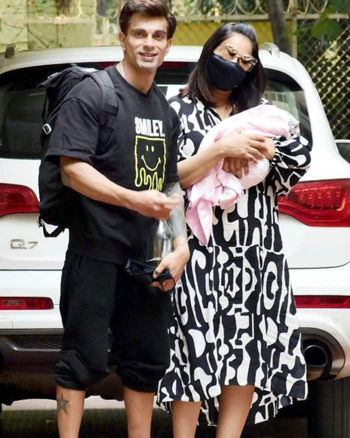 FIRST PICS: Bipasha Basu-Karan Singh Grover Take Baby 'Devi' Home From ...
