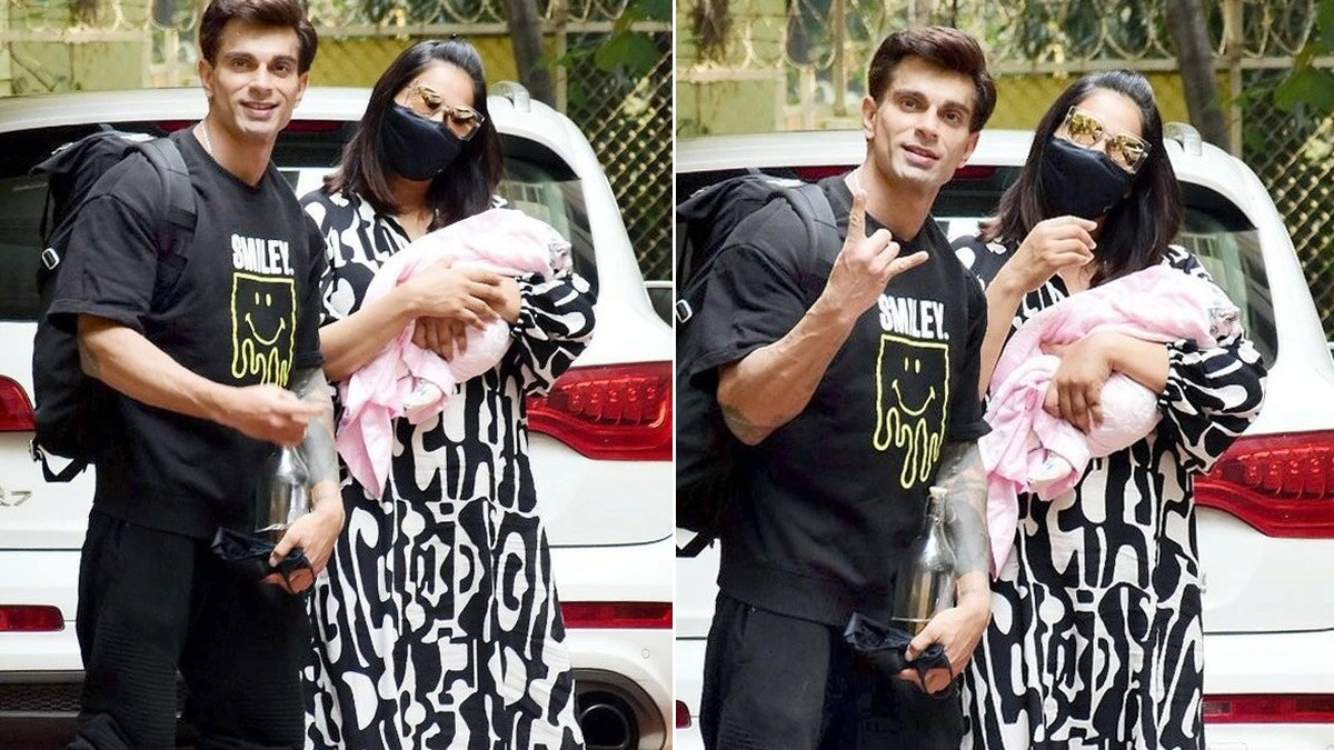 FIRST PICS: Bipasha Basu-Karan Singh Grover Take Baby 'Devi' Home From ...
