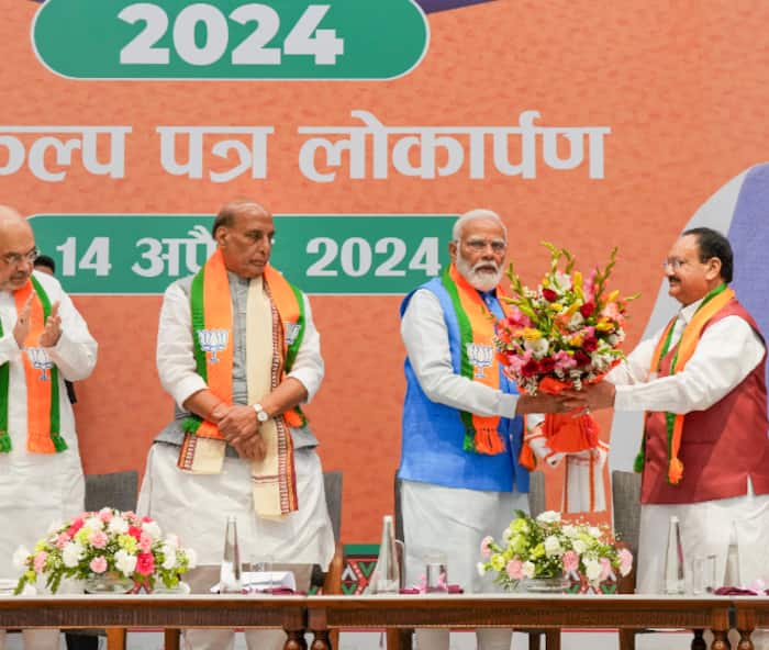 Lok Sabha Polls 2024: BJP Releases its Manifesto Sankalap Patra