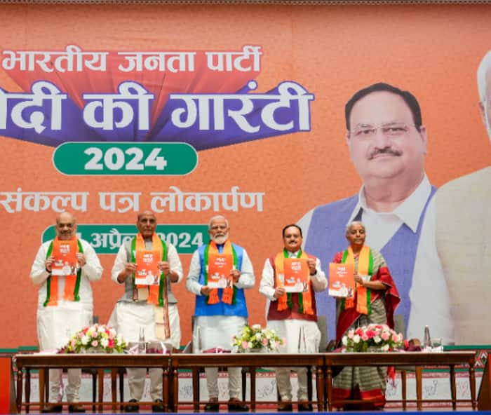 Lok Sabha Polls 2024: BJP Releases its Manifesto Sankalap Patra