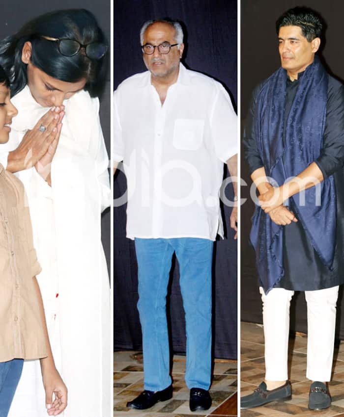 Shaukat Kaifi's Prayer Meet: Aamir Khan, Anil Kapoor, Waheeda Rehman ...
