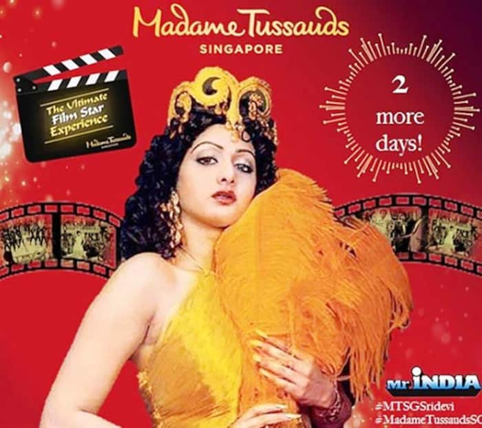 Madame Tussauds Singapore Pays Tribute to Late Bollywood Actor Sridevi