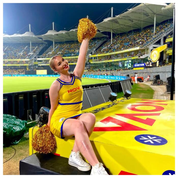 Meet most beautiful cheerleader of IPL 2025, her fees for single season ...
