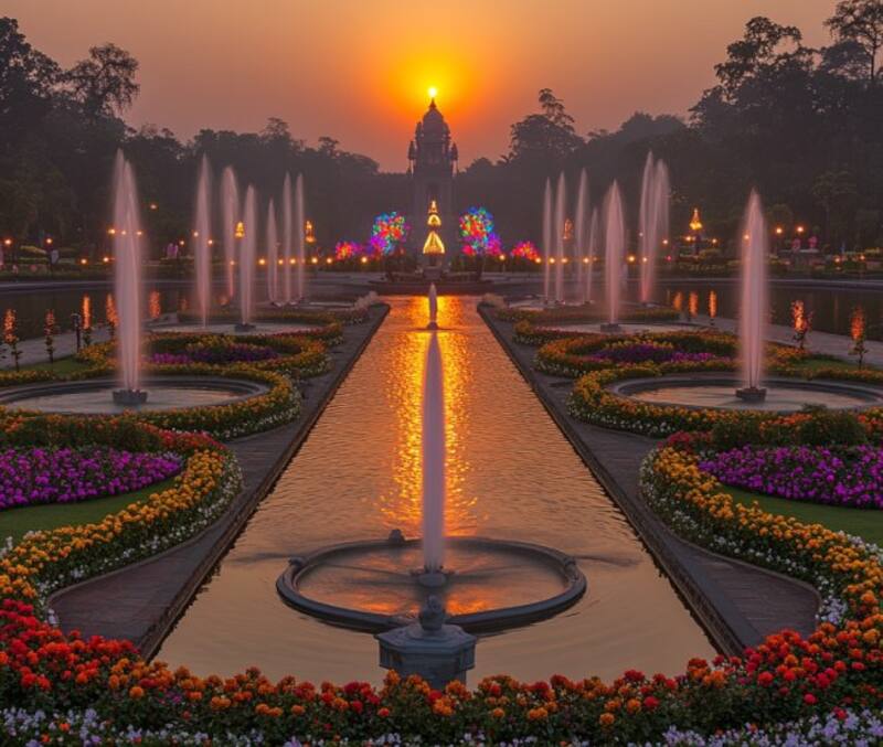 7 Most Colorful Gardens In India