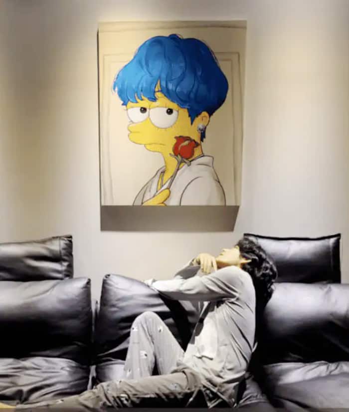 BTS Kim Taehyung's Lavish Apartment In Gangnam With Minimalistic ...