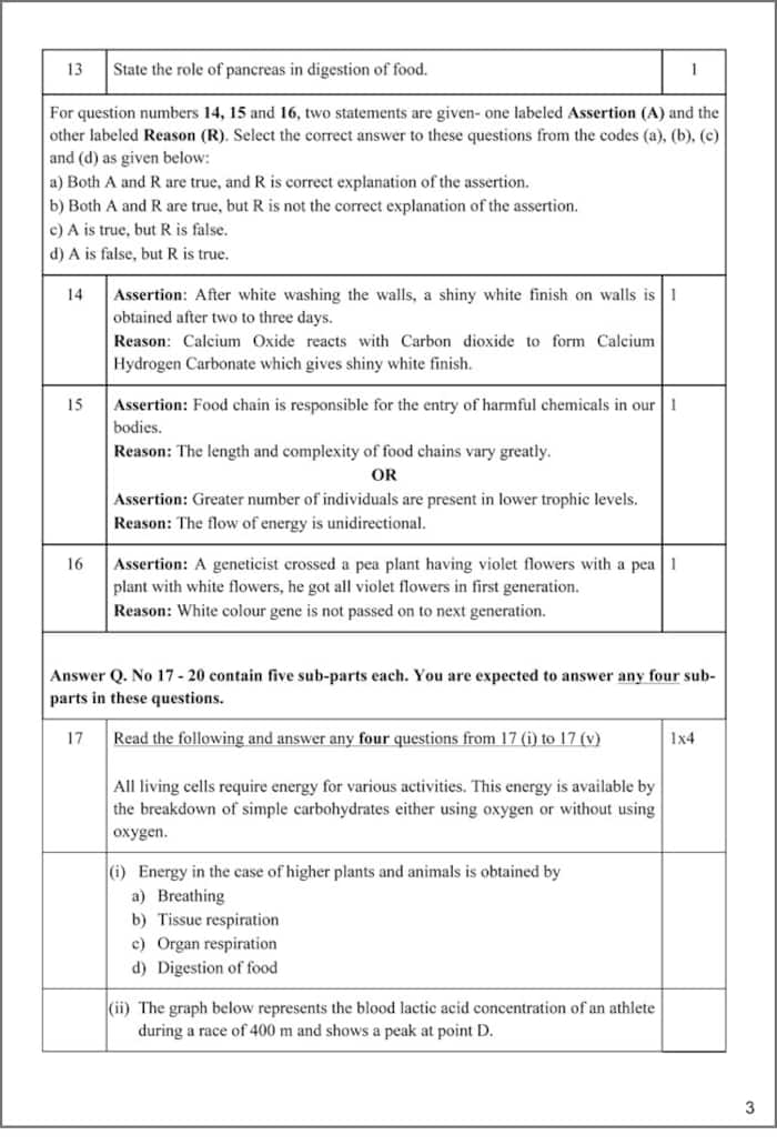 CBSE Board Class 10 Exam 2021: Download Class 10 Science Sample Paper Here