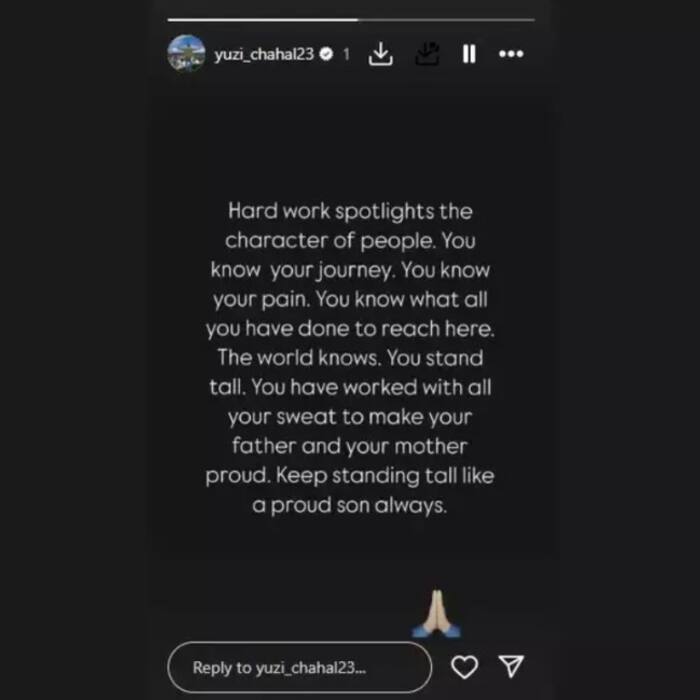 Yuzvendra Chahal drops another cryptic post amid divorce rumours with Dhanashree Verma: 'Silence ...