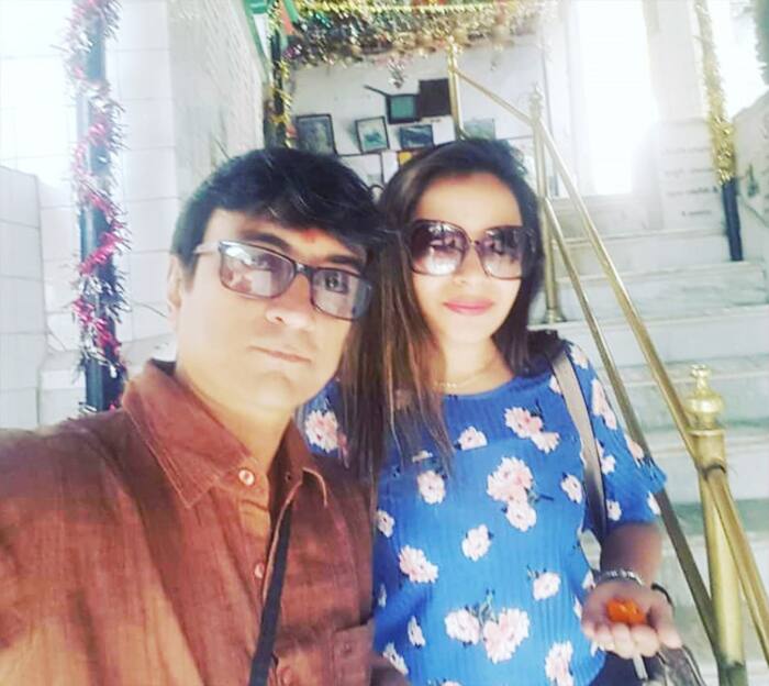 Champak Lal aka Amit Bhatt pictures with his real family