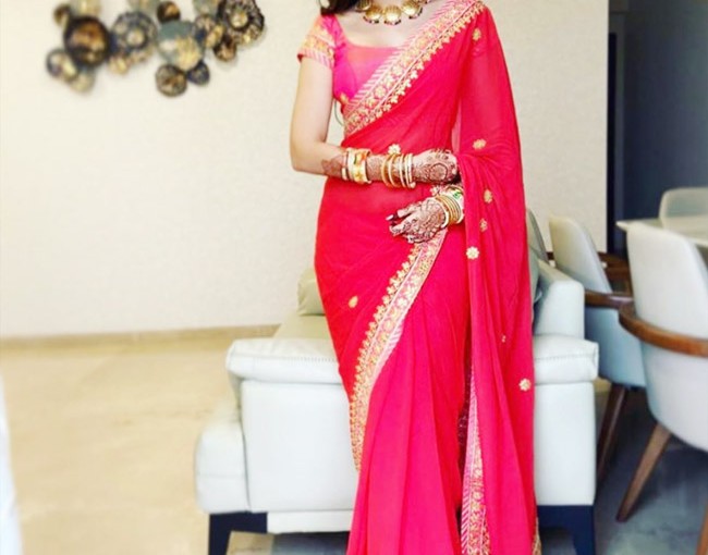 Charu Asopa’s Saree Game is on Point