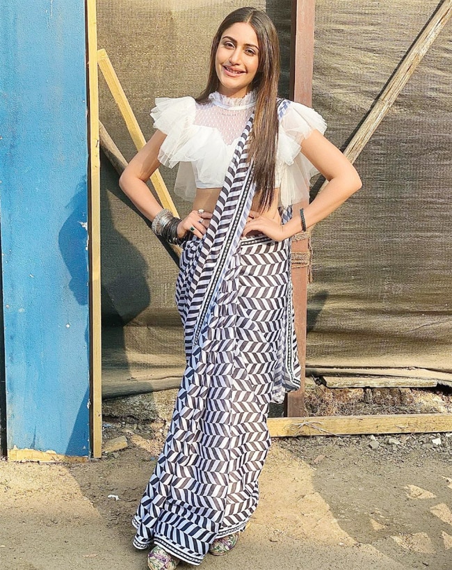 In Photos: Naagin 5 Actress Surbhi Chandna Posts Saree Pics