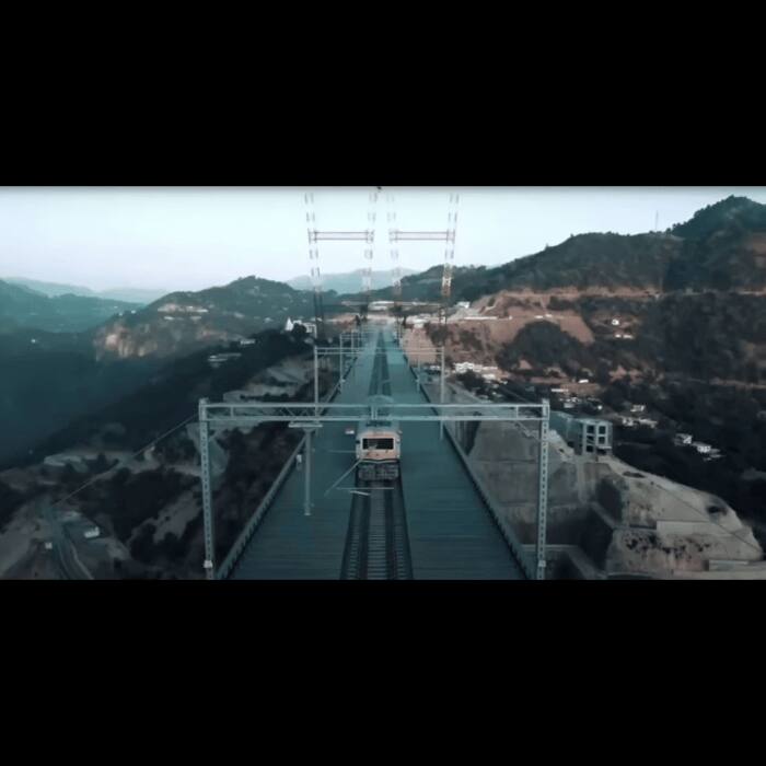 Chenab Railway Bridge Height