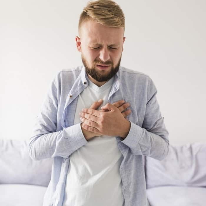 Chest pain, even mild, should be checked immediately
