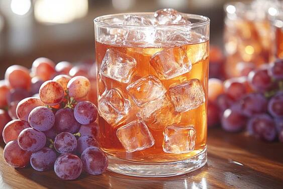 Refresh Your Summer With This Delicious Grape Iced Tea At Home