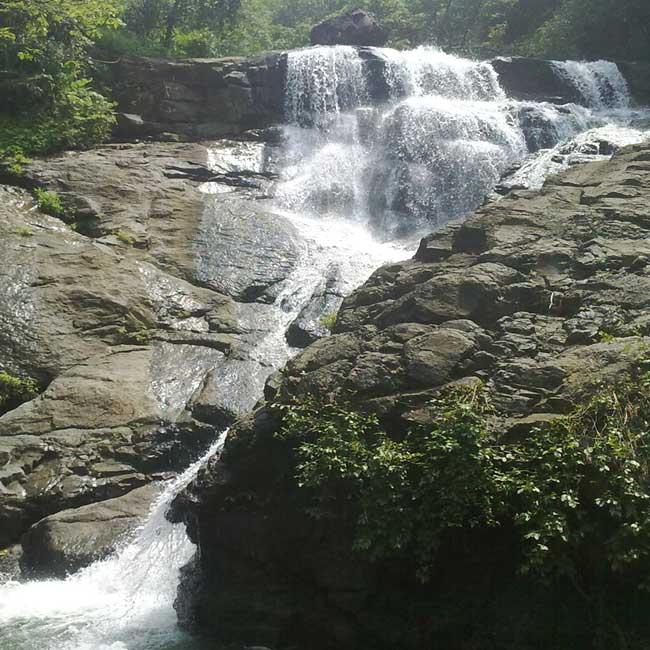 Chinchoti Waterfall near Vasai in Maharashtra