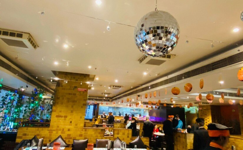 Christmas treats in Barbeque Nation
