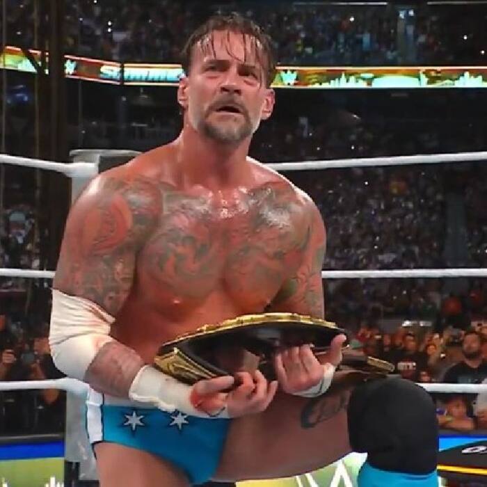 Seth Rollins SHOCKS CM Punk with cash-in to win Title at WWE SummerSlam ...