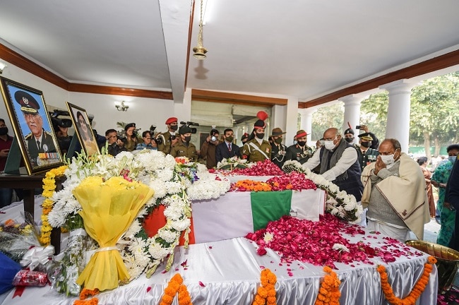 Tributes for Gen Bipin Rawat and his wife