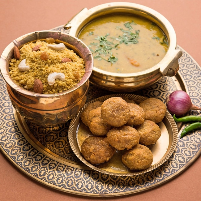 Daal Baati Choorma of Rajasthan