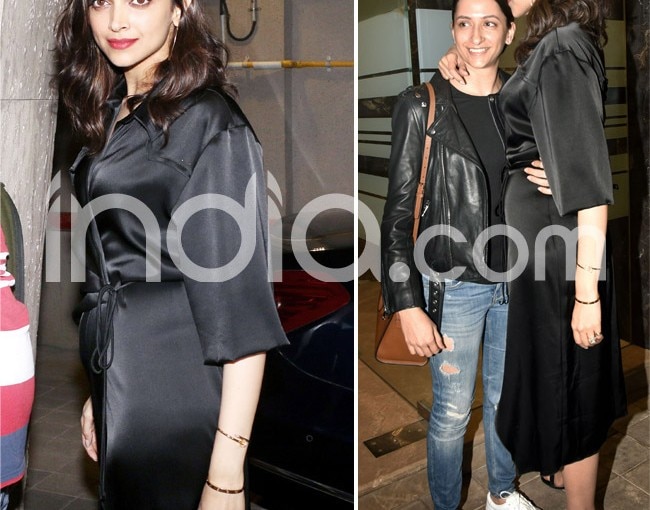 Deepika and Anisha at Rohini Iyer's party