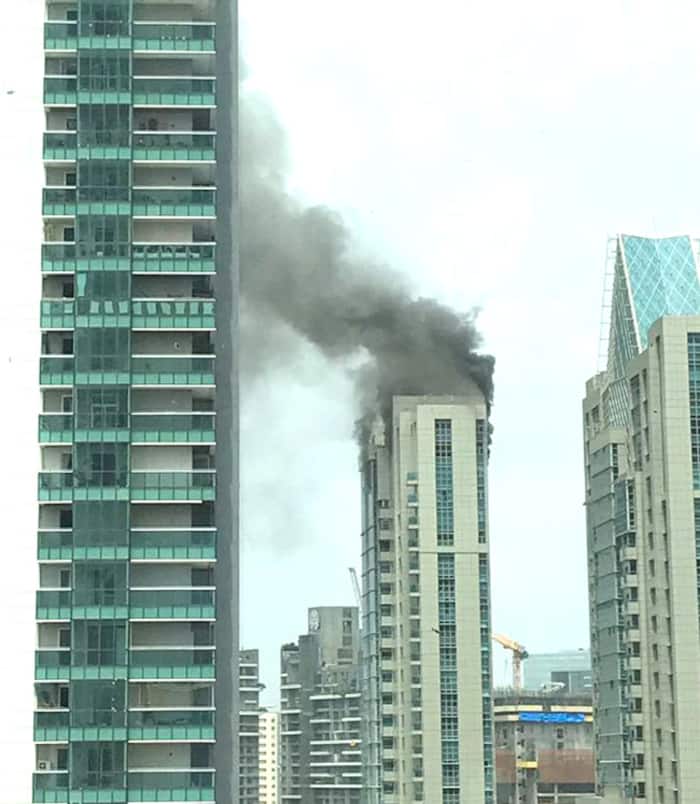 Level III Fire Breaks Out in Beau Monde Towers in Worli's Prabhadevi ...