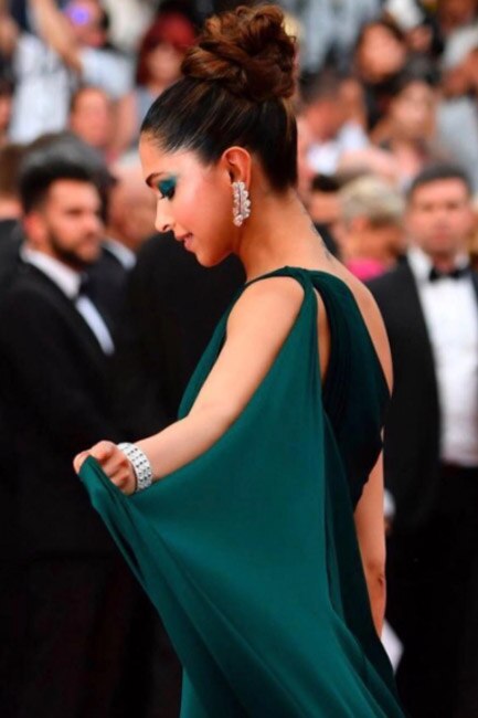 Deepika Padukone s top notch bun look