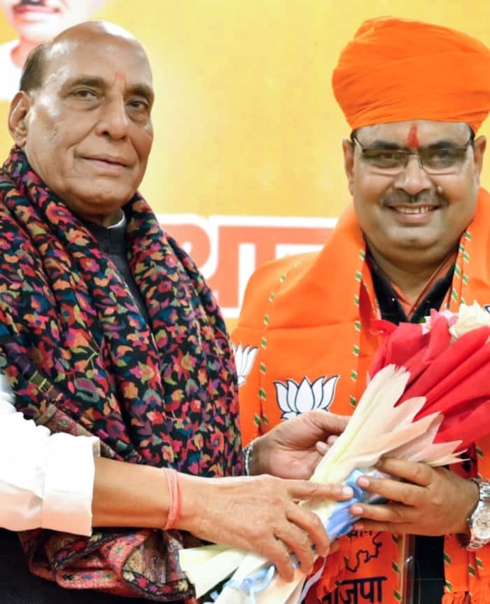 BJP Appoints Bhajan Lal Sharma- Check Celebration Pictures