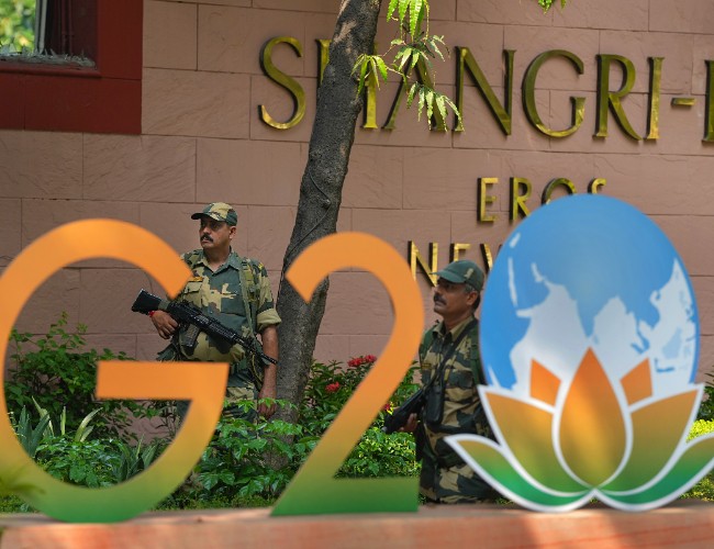 Banners to welcome G20 guest