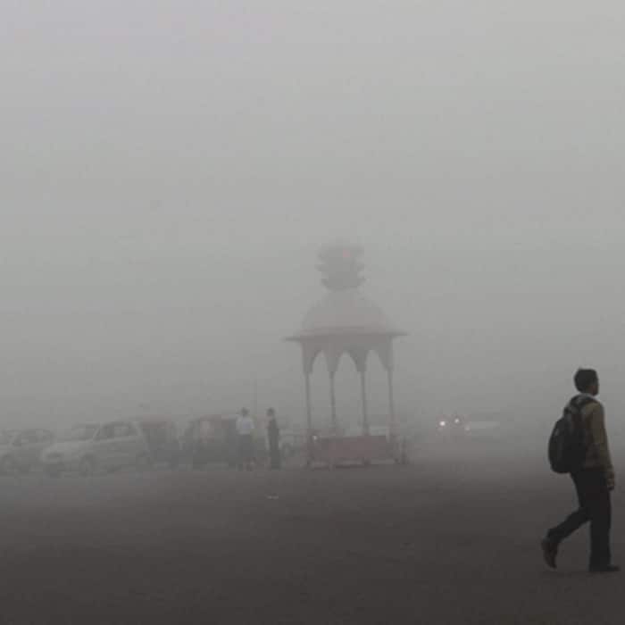 In pics: Season's first fog engulf Delhi NCR, flights affected