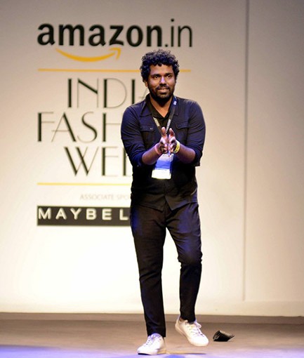 Designer Gaurav Jai Gupta captured on day 1 of Amazon India Fashion ...