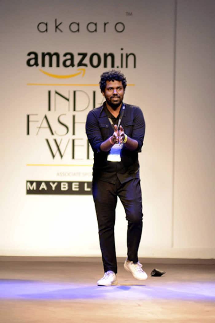 Designer Gaurav Jai Gupta captured on day 1 of Amazon India Fashion ...