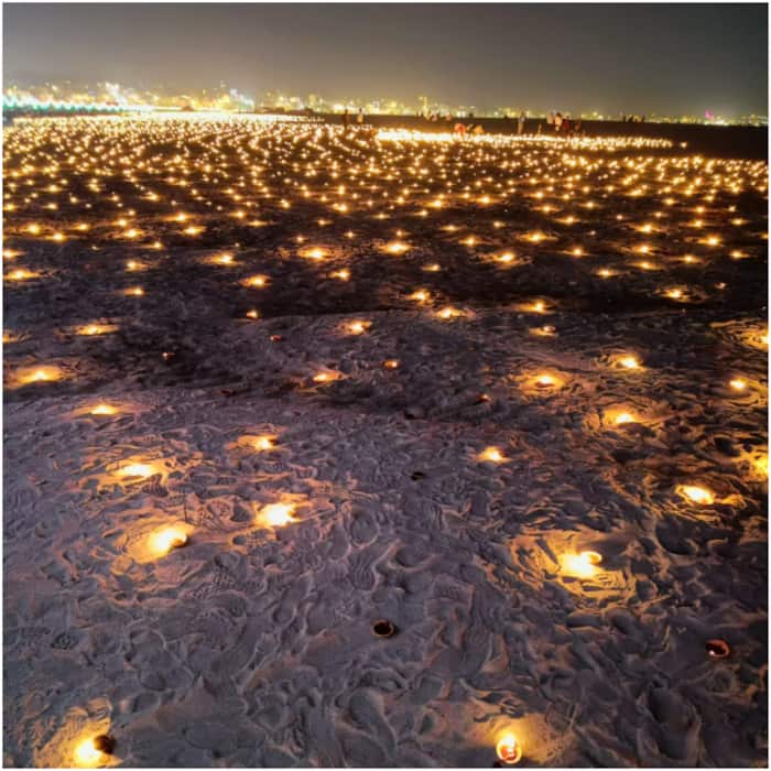 Dev Deepawali: 11 Lakh Diyas Lit Up on Sangam Banks | Check Stunning ...