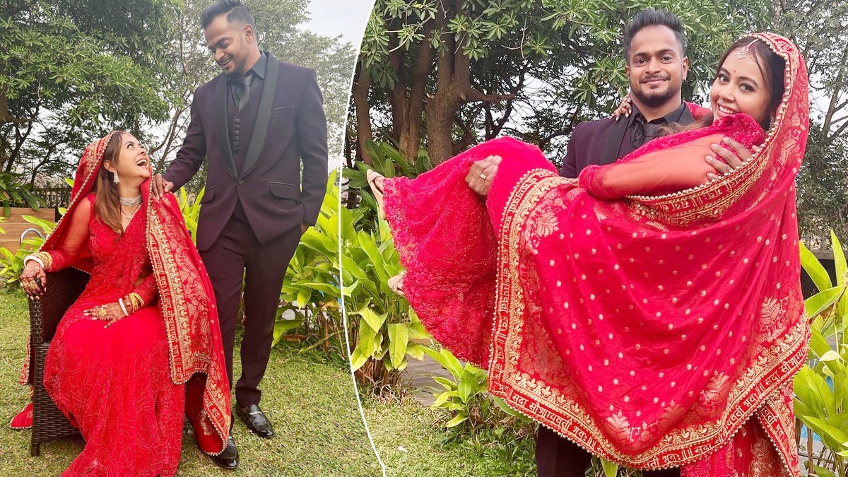 Devoleena Bhattacharjee Shares Wedding Pics With Her Dulha - Shonu, Who ...