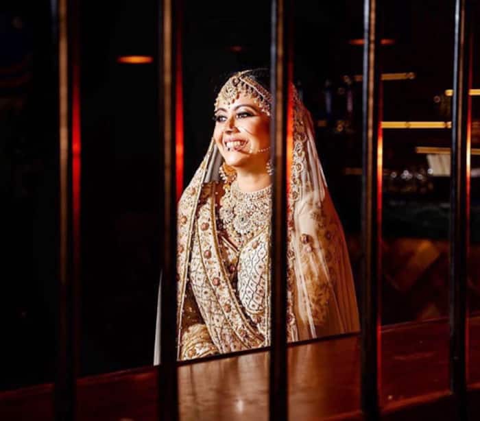 Devoleena Bhattacharjee looks ethereal in a white lehenga