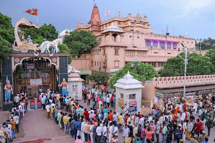 Devotees throng Sri Krishna Janambhoomi temple in Mathura