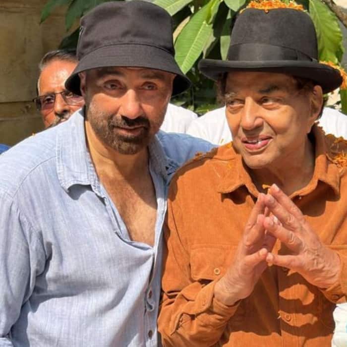 Dharmendra Celebrates His 88th Birthday With Son Sunny Deol - See ...