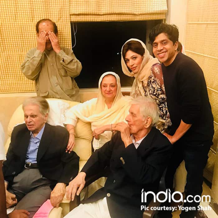 PICS: Dilip Kumar’s 95th birthday celebrations with wife Saira Banu and ...